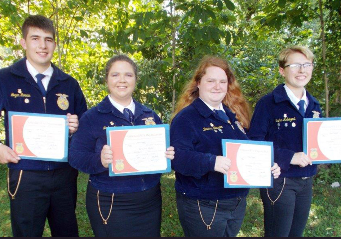 EHS FFA members receive state degrees | News, Sports, Jobs - The ...